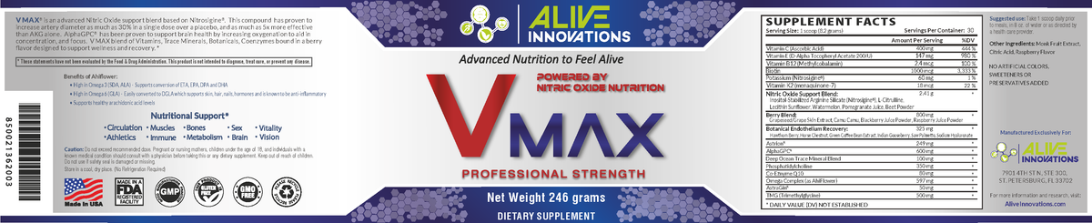 V MAX – Alive Innovations