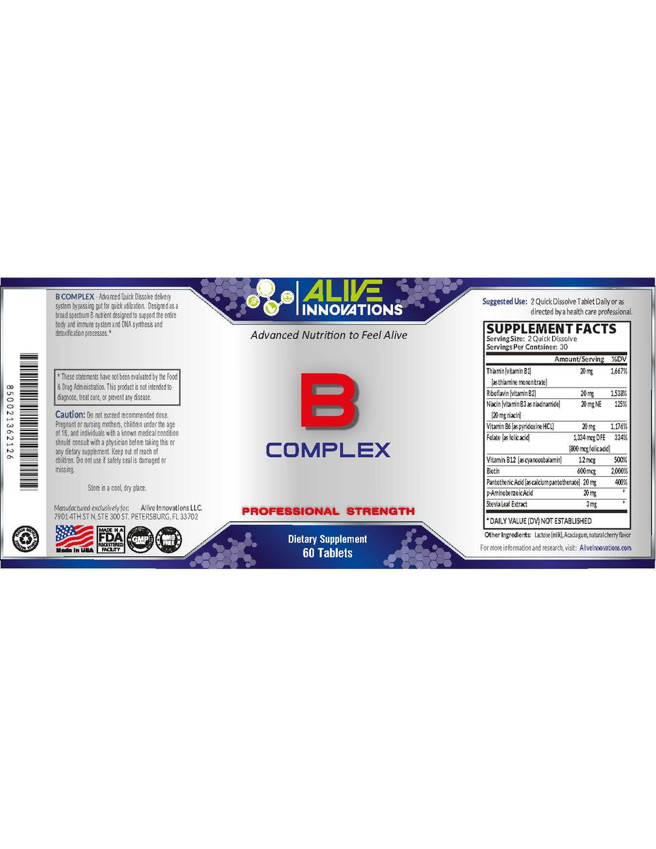 B Complex – Alive Innovations